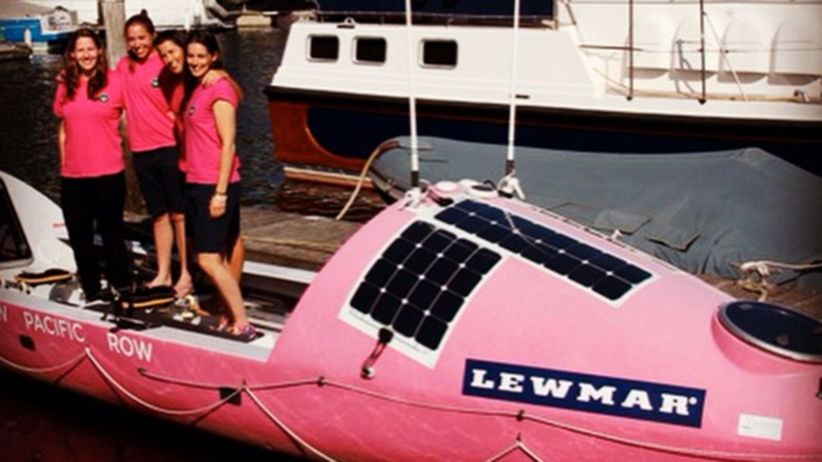 Coxless Crew become first all-female team to row the Pacific